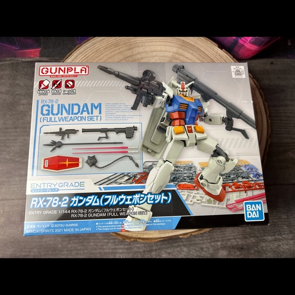 gundam | Toys | Bandai Rx782 Gundam Full Weapon Set 144 Scale Entry ...